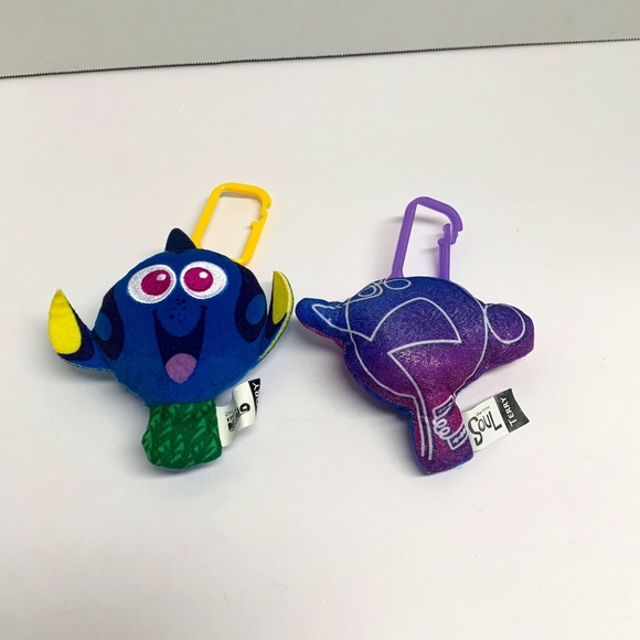 McDonald's | Toys | 2 Keychains Mcdonalds Soul Terry Finding New Dory ...